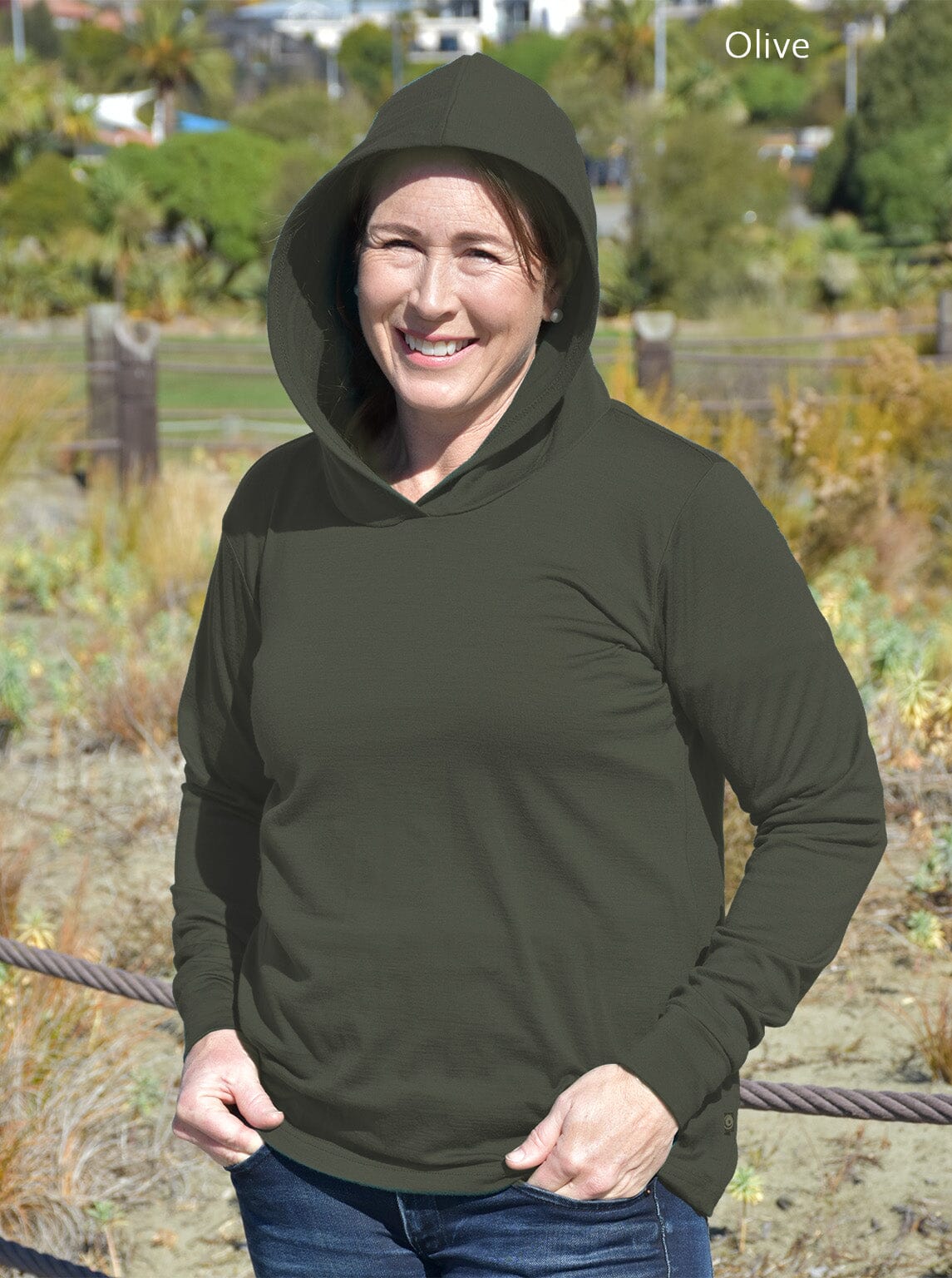 Merino Relaxed Light Hoodie