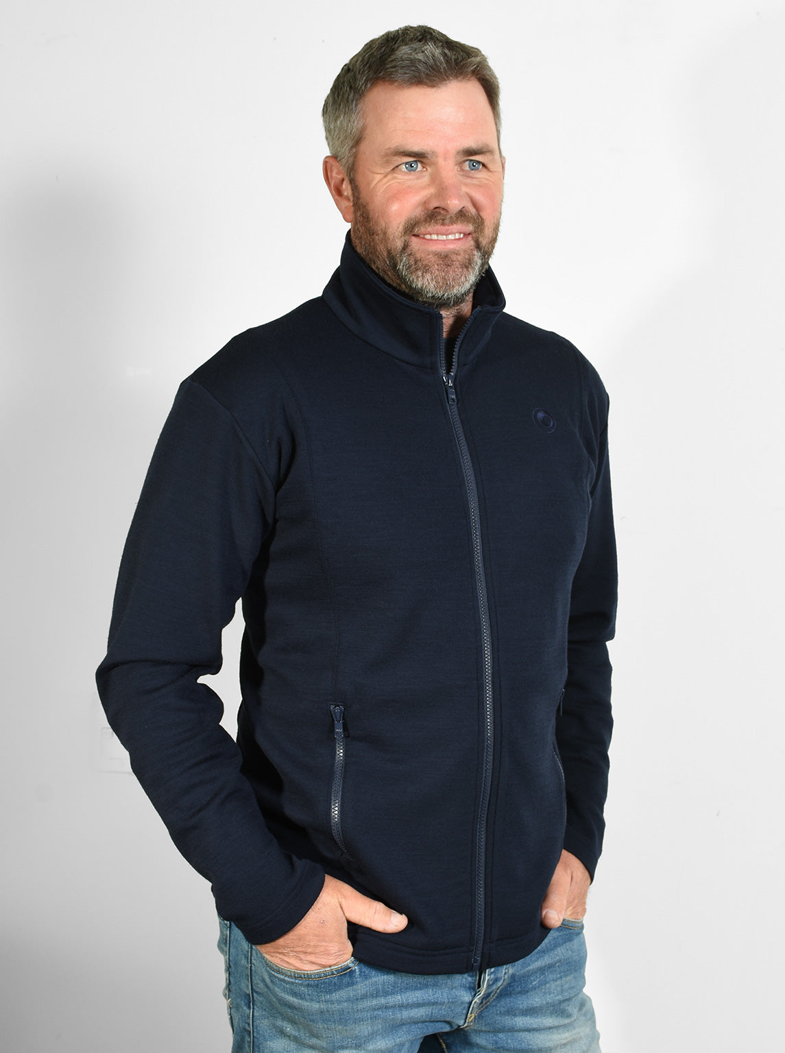 Merino Zip Outermost Jacket With Zip Pockets